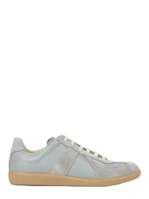 MAISON MARGIELA MAISON MARGIELA Leather Low-Top Sneakers Blue