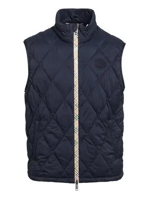 Burberry Quilted Nylon Gilet - Blue