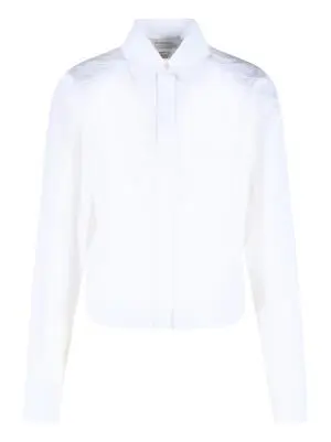 Sportmax Virgola Cotton Shirt - White