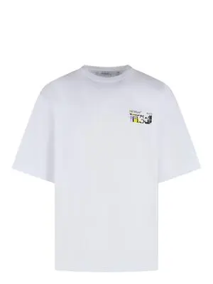 Off-White Industrial Arrow' Cotton T-shirt - White