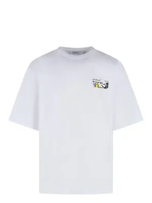 Off-White Industrial Arrow' Cotton T-shirt - White
