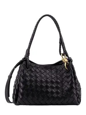 Bottega Veneta Parachute Leather Shoulder Bag - Multicolor