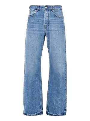 Jacquemus Straight Denim Pants - Blue