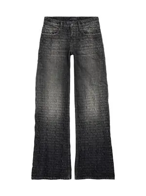 Balenciaga Wide-leg Trousers - Multicolor