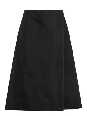 Marni Polyamide Midi Skirt - Black