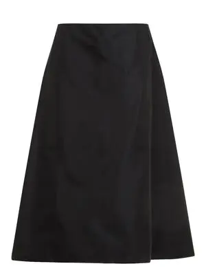 Marni Polyamide Midi Skirt - Black