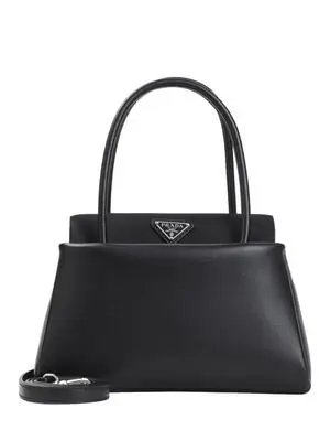 Prada Leather Handbag - Black