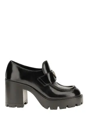 Prada Calf Leather Loafer - Black