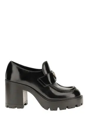 Prada Calf Leather Loafer - Black