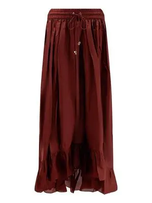 Zimmermann Aster Silk Skirt - Multicolor