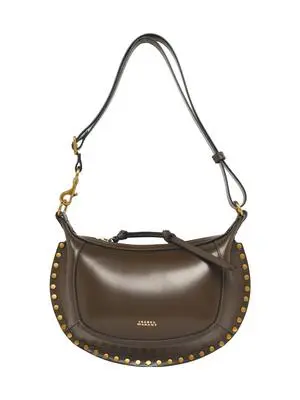 Isabel Marant Étoile Oskan Moon Leather Bag - Brown