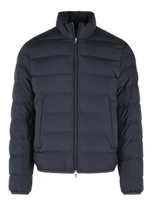 Moncler Baudinet' Polyester Down Jacket - Blue