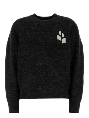 Isabel Marant Étoile ISABEL MARANT ETOILE Melange Viscose Blend Atlee Sweater Black