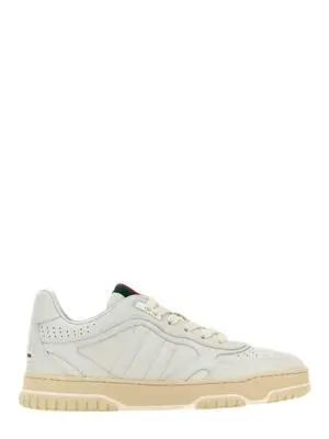 Gucci Leather Sneakers - White
