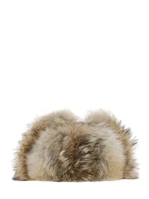 Prada Nylon And Fur Hat - Multicolor