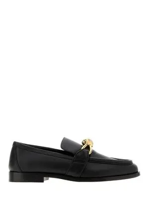 Bottega Veneta Astaire Calfskin Penny Loafers - Black