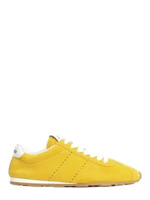 Miu Miu Miu Miu Women Plume Suede Sneakers Yellow