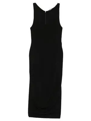 Jacquemus Scoop Neck Mid-calf Dress - Black