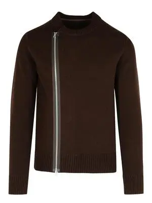 Sacai Wool Sweater - Brown