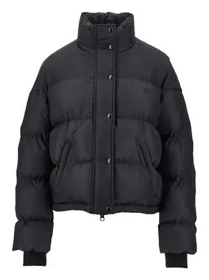 COURREGES Short Down Jacket - Black