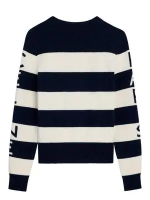 Celine Striped Wool Sweater - Multicolor