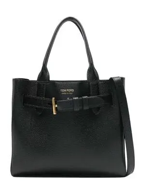 TOM FORD Audrey Buckle Tote Bag - Black