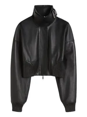 Sportmax SPORTMAX Leather Jacket Multicolor