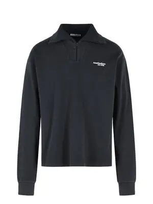 Acne Studios Cotton Sweatshirt - Black