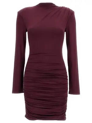 ROTATE BY BIRGER CHRISTENSEN Drapey Mini Dress - Multicolor