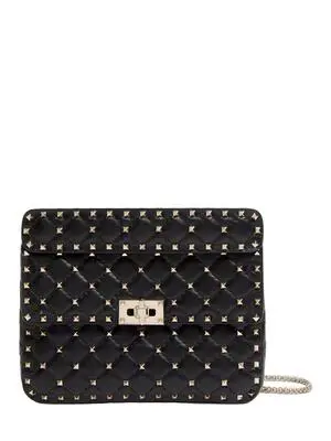 Valentino Garavani Rockstud Spike Leather Crossbody Bag - Multicolor