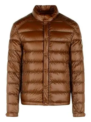Moncler Polyamide Down Jacket - Brown