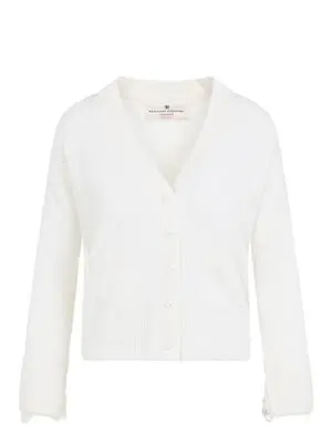 ERMANO SCERVINO Ermanno Scervino Cashmere Cardigan - White