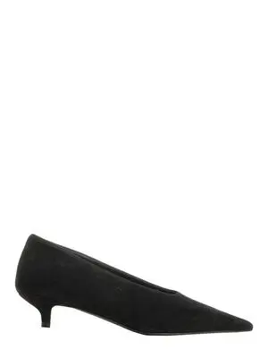 TOTEME Totême Leather Low Décolleté Pumps Black