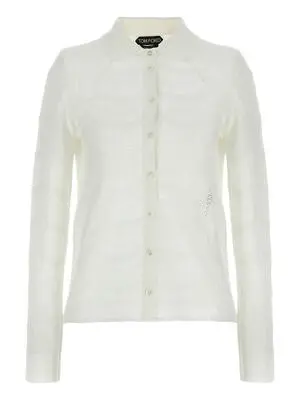 TOM FORD Crochet Cardigan