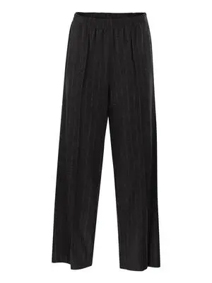 Brunello Cucinelli Brunello Cucinelli Women Pinstriped Flannel Trousers With Sequins Multicolor