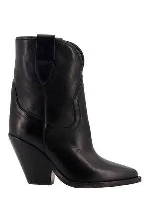 Isabel Marant Étoile Leyane Leather Boots - Black