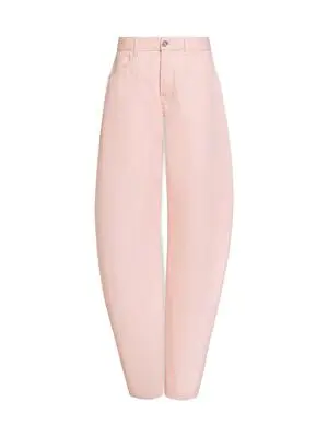 Alaïa Barrel Fit Denim Trousers - Multicolor