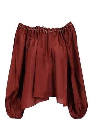 Zimmermann Aster Blouse With Ruffles - Multicolor