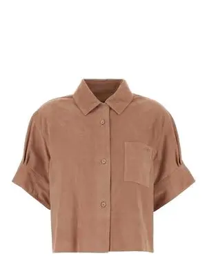 Loewe Suede Paula S Ibiza Shirt - Pink
