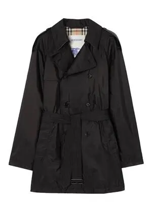 Burberry Leadenham Trench Coat - Black