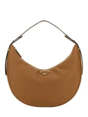 Prada PRADA Leather Handbag Brown