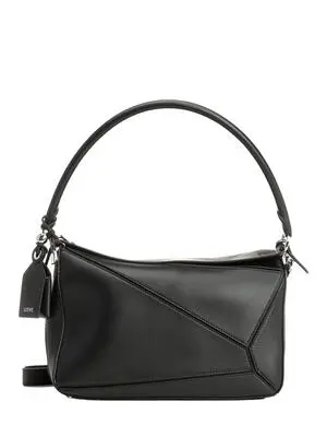 Loewe Puzzle Featherlight Bag - Black