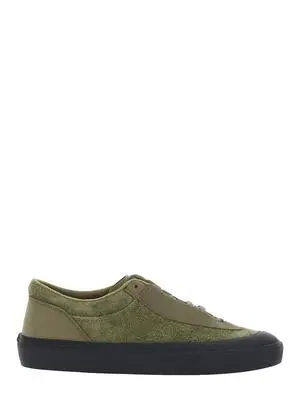 Stone Island Suede Low Top Sneakers - Green