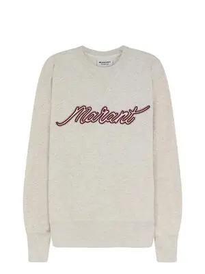Isabel Marant Étoile Marant Rise Recycled Material Sweatshirt - Cream
