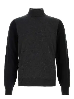 MAISON MARGIELA Two-tone Wool Sweater - Multicolor