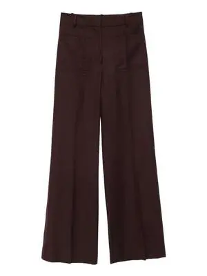 Victoria Beckham Tailored Trousers - Brown