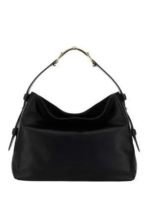 Gucci GUCCI Leather Beatrix Shopping Bag Black