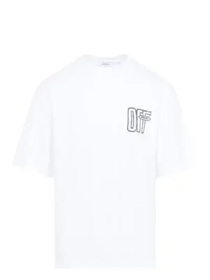 Off-White Motion Arrow Skate S/s Tee - White