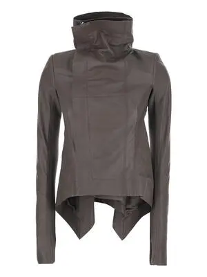 Rick Owens Naska Leather Jacket - Multicolor