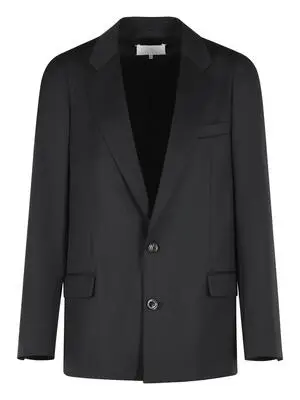 MAISON MARGIELA Virgin Wool Blazer - Black